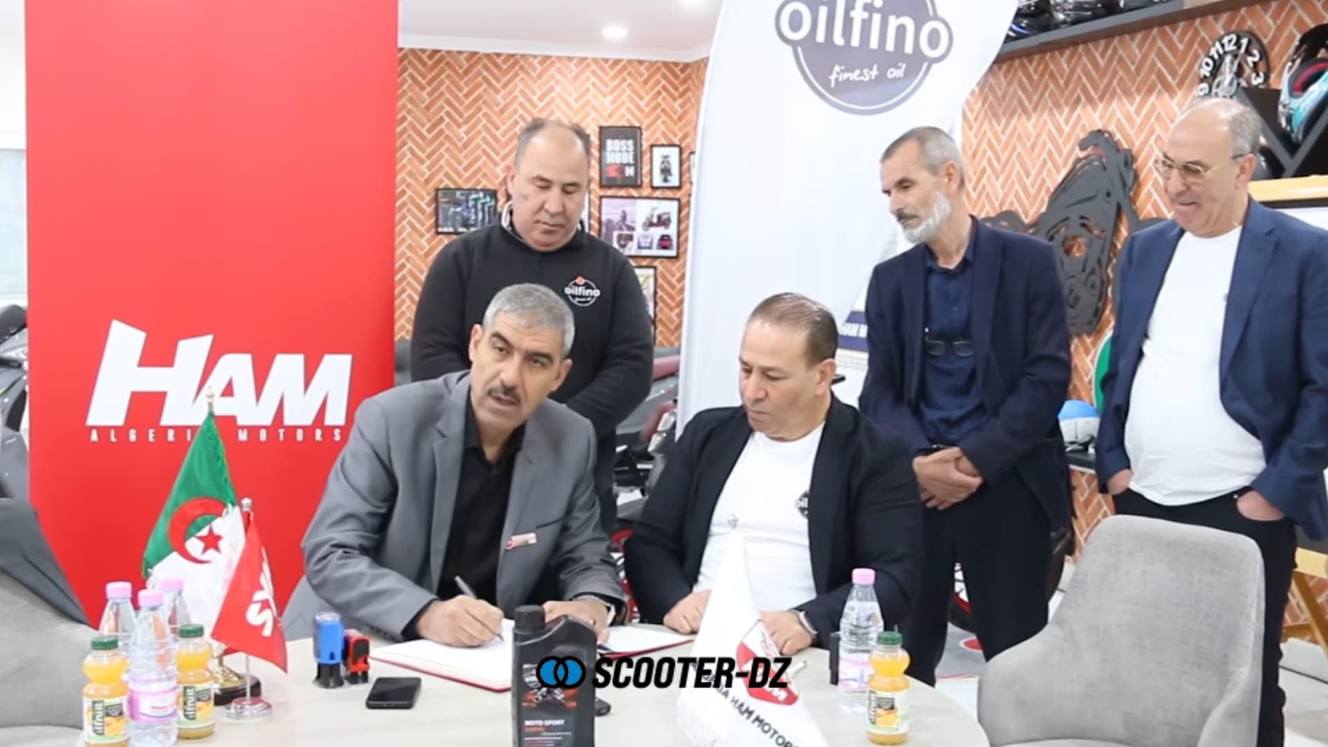 Huile moteur Oilfino 10W40 : approuvée par SYM Algérie